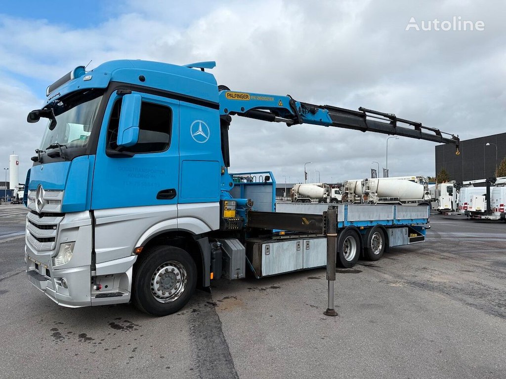 Mercedes-Benz Actros 2543 6x2 PK26002-EH D Euro 6 kamion s ravnom platformom