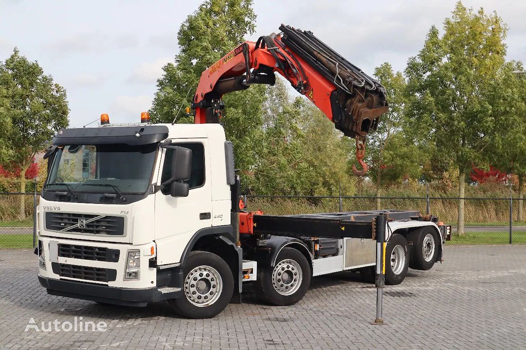 Volvo FM 440 8X2*6 | PALFINGER PK27002 | 6 HYDR. EXTENTIONS kamion s ravnom platformom