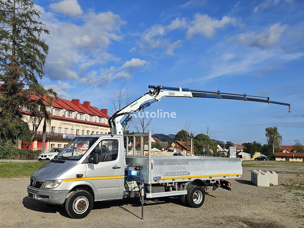 Mercedes-Benz Sprinter 616 Flatbed + crane Cormach kamion s ravnom platformom