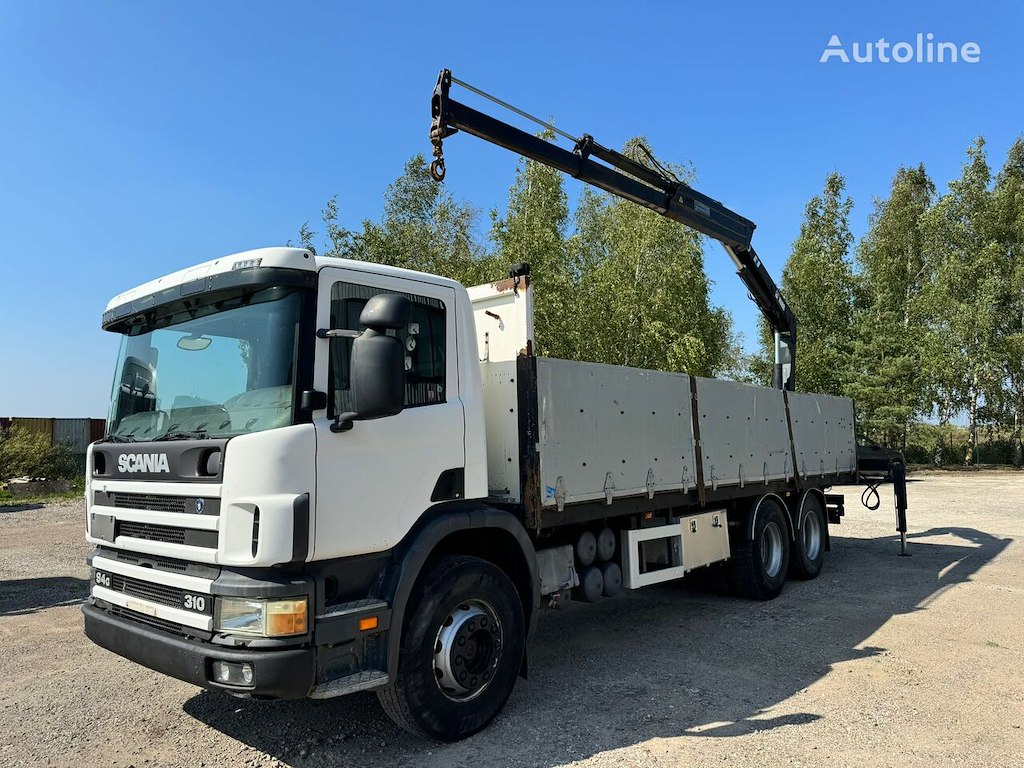 Scania 94D kamion s ravnom platformom