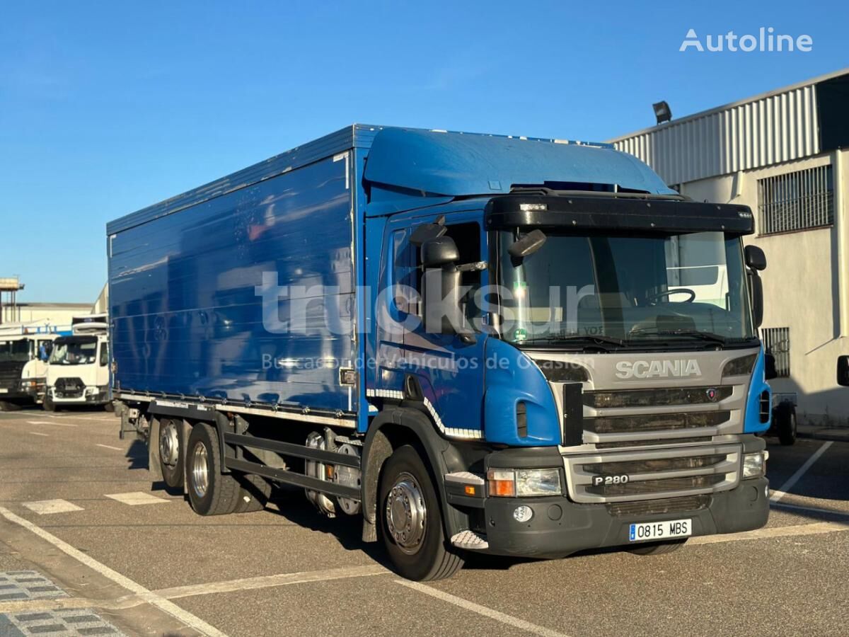 Scania P 280 ejes 6x2*4 kamion furgon