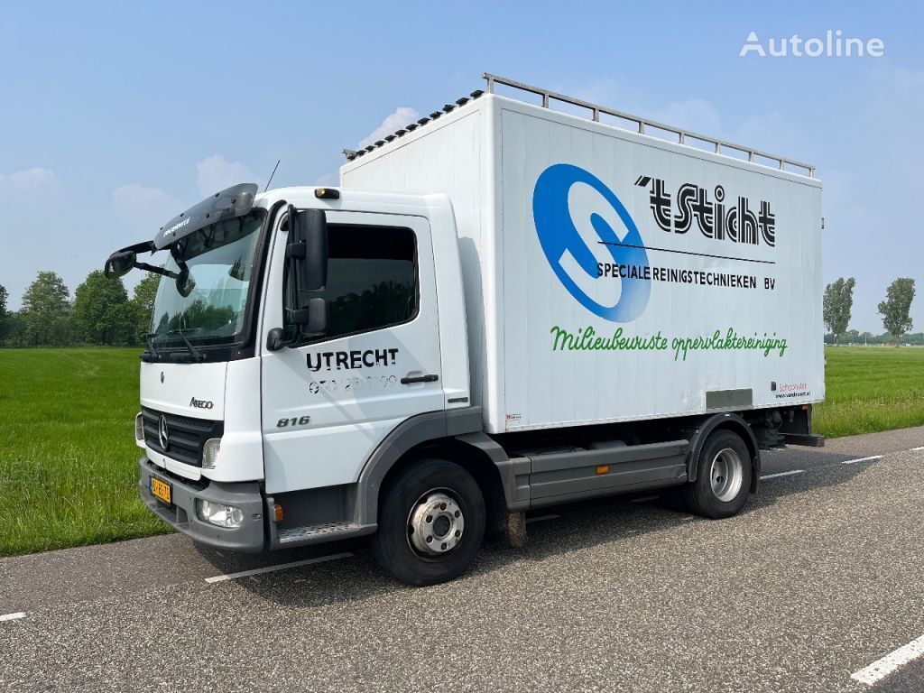 Mercedes-Benz Atego 816 bakwagen 2x hogedruk heet water pompen WATERKRACHT FOC kamion furgon