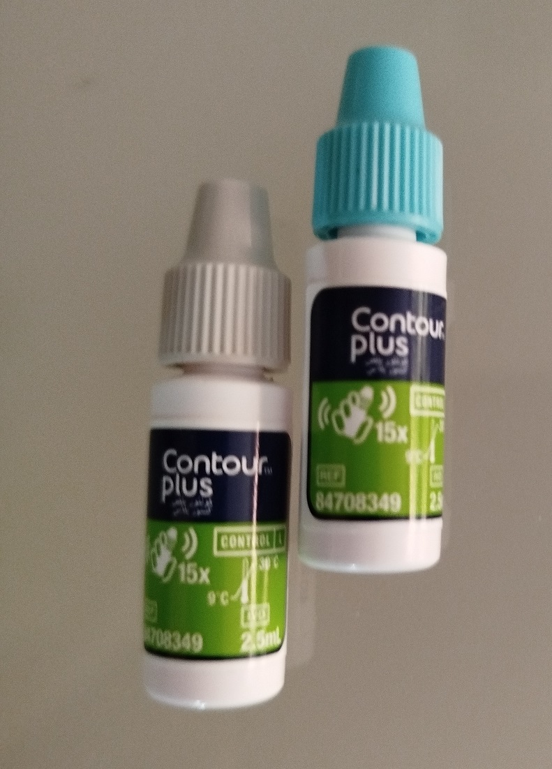 Kontrolni rastvori Contour® Plus niske i visoke koncentracije glukoze