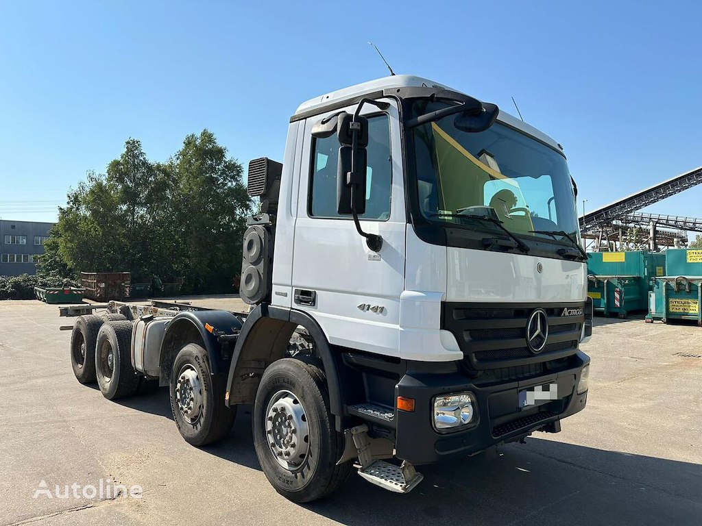 Mercedes-Benz Actros 4140 4141 8x4 Chassis (Full steel-LHD) kamion šasija