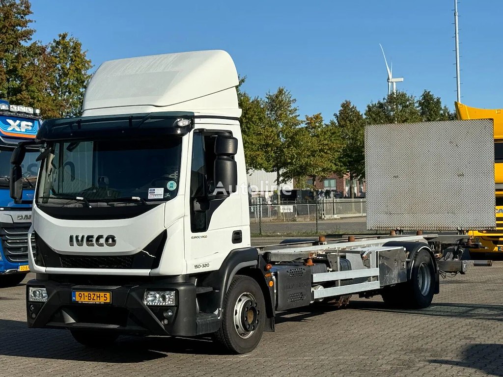 IVECO EuroCargo 150 320 BDF Hydrauliek WB 5.17mtr kamion šasija