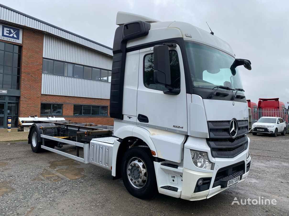 Mercedes-Benz ACTROS 1824 *EURO 6* 4X2 DEMOUNT CHASSIS CAB 2018 - BV67 OUW kamion šasija