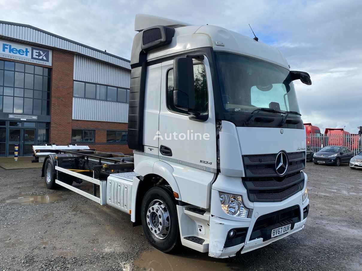 Mercedes-Benz ACTROS 1824 *EURO 6* 4X2 DEMOUNT CHASSIS CAB 2018 - BV67 OUK kamion šasija