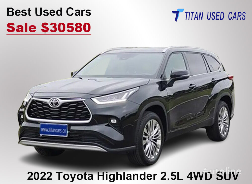 Toyota Used 2022 Toyota Highlander SUV 7-Seater for Sale terenac