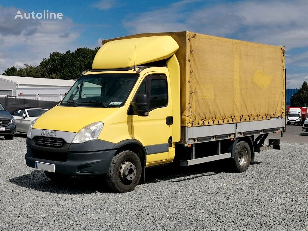 IVECO Daily 70C21 Curtain side + tail lift kamion s ceradom