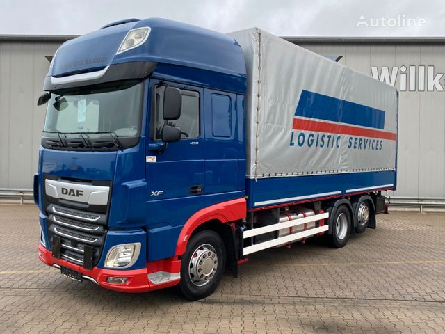 DAF XF 430 SSC | Skylights*Navi*Standklima*AHK*Lift kamion s ceradom