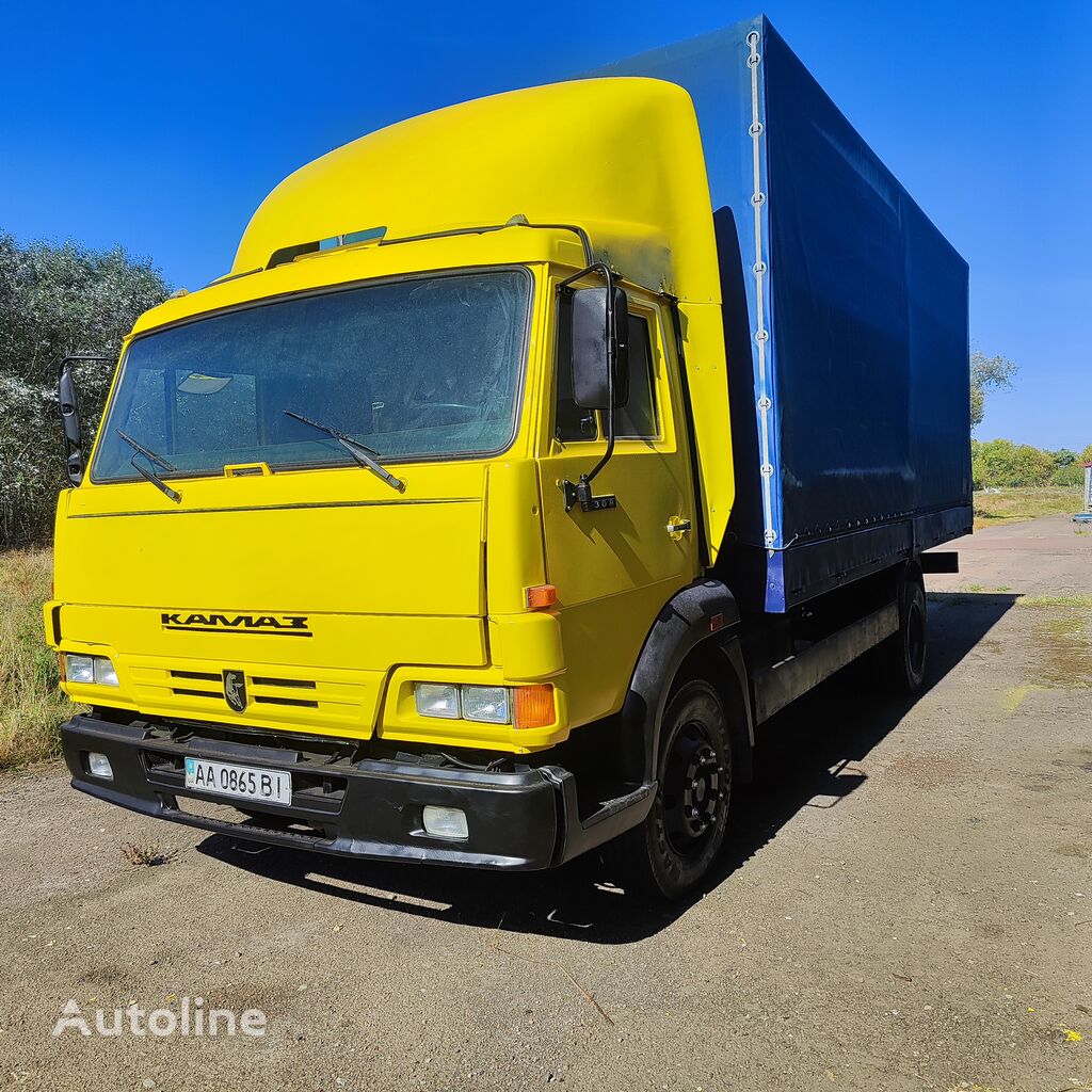 KamAZ 4308 kamion s ceradom