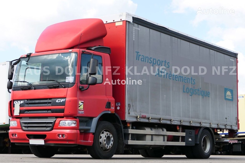 DAF CF 65.300 Curtain side + Tail lift kamion sa klizna zavesa cerada