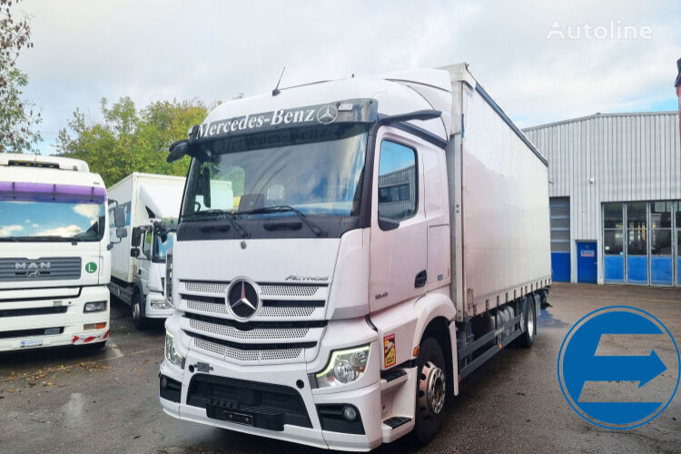 Mercedes-Benz Actros 1845 Pritsche, Plane, LBW kamion sa klizna zavesa cerada