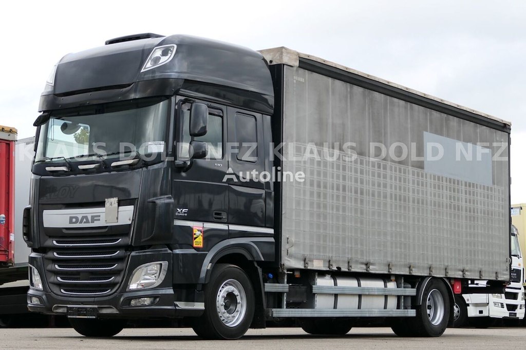 DAF XF 510 PP Standklima Retarder Edscha Navi Euro 6 kamion sa klizna zavesa cerada