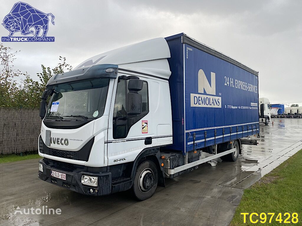 IVECO EuroCargo 80E210 Euro 6 kamion sa klizna zavesa cerada