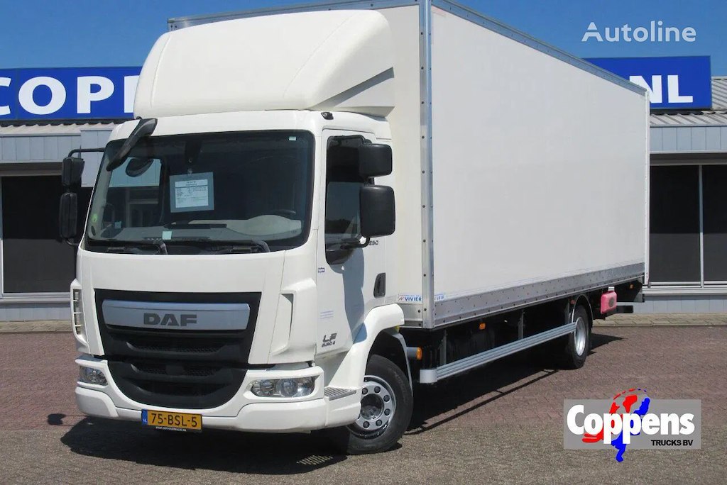 DAF LF 250 250 bak + klep + schuifzeil E6 kamion sa klizna zavesa cerada