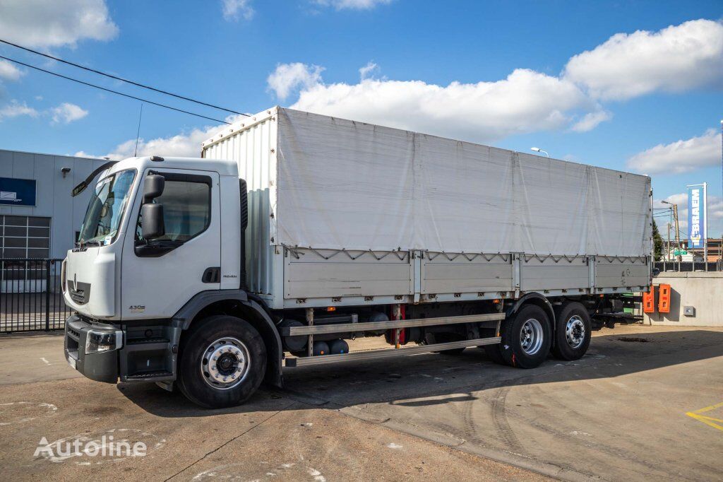 Renault PREMIUM 430 DXI-6X2 (essieu dir.) kamion sa klizna zavesa cerada