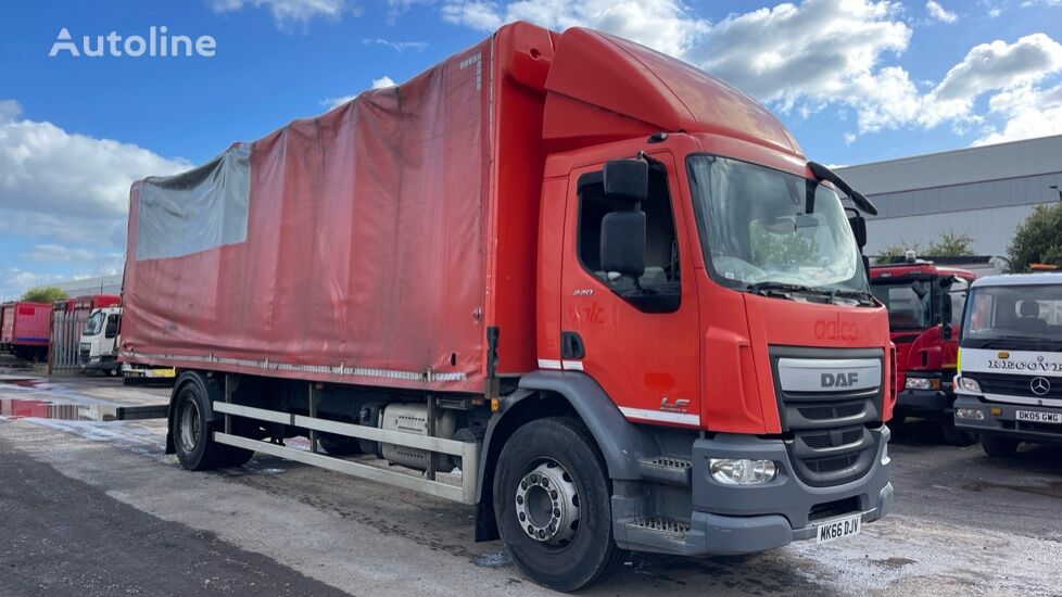 Prodaje se DAF LF 220 EURO 6 18 TONNE kamion sa kliznom ceradom na aukciji