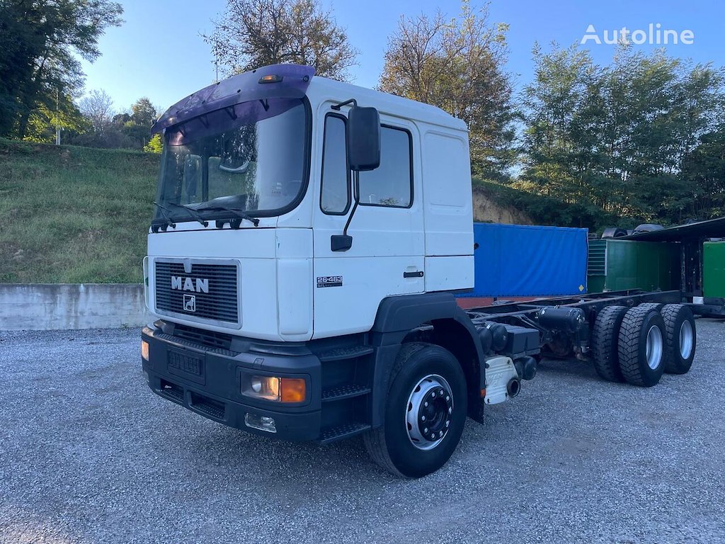 MAN 26.463 6x4 Chassis kamion sandučar