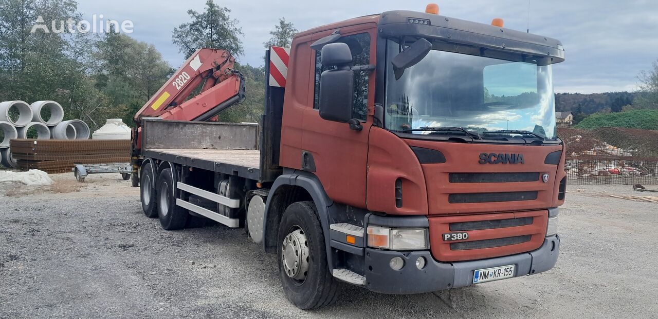 Scania p380 kamion platforma