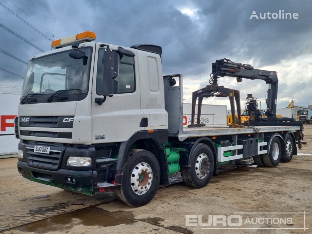 Prodaje se DAF CF85.360 kamion platforme na aukciji