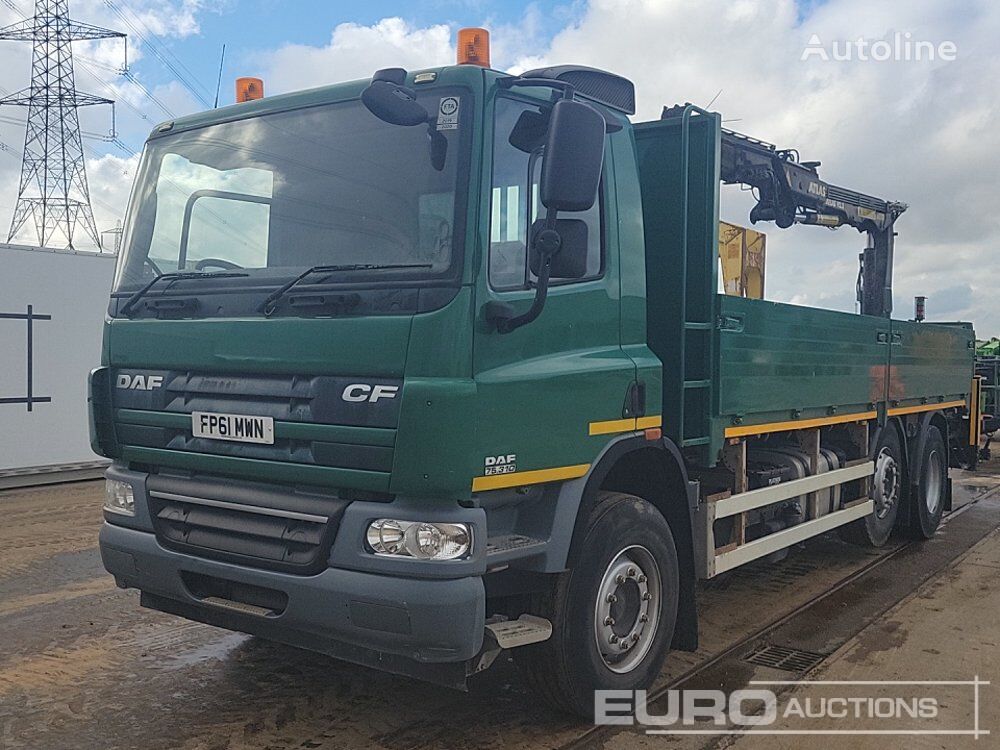 Prodaje se DAF CF75.310 kamion platforme na aukciji