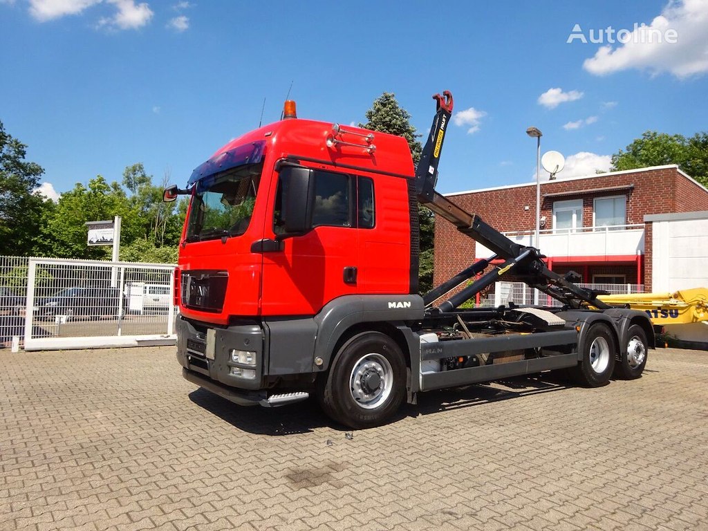 MAN TGS 26.480 Hook lift truck 6x2 kamion rol kiper