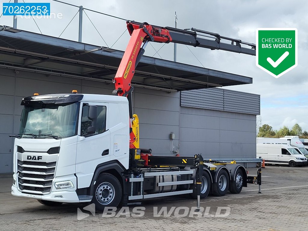 Novi DAF XF 530 8X4 Palfinger PK33002 Kran Crane 22T Pallift LED Lift-Len kamion rol kiper