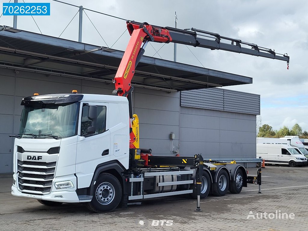 Novi DAF XF 530 8X4 Palfinger PK33002 Kran Crane 22T Pallift LED Lift-Len kamion rol kiper