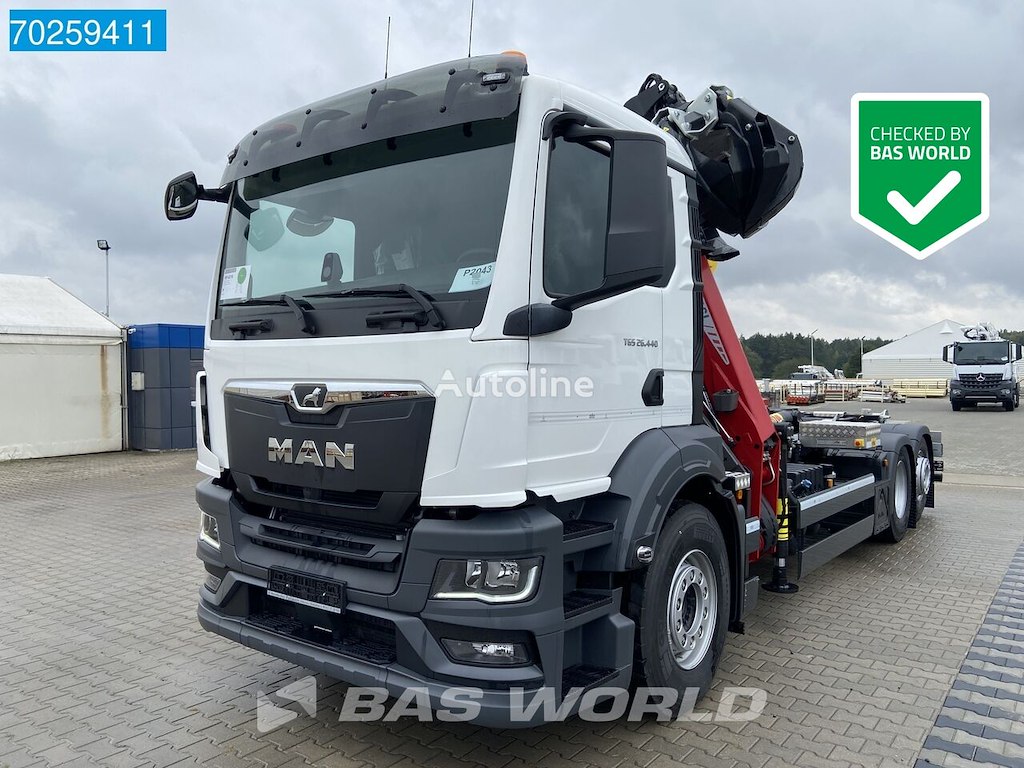 MAN TGS 26.440 6X2 Penz Crane 15Z9.50 Hyva 20-57S Euro 6 kamion rol kiper