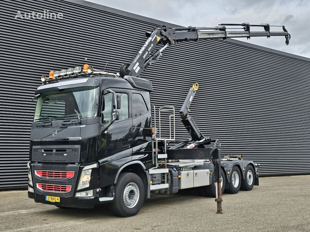 Volvo FH 460 8x4 EURO 6 HOOKLIFT+ CRANE / KRAN kamion rol kiper