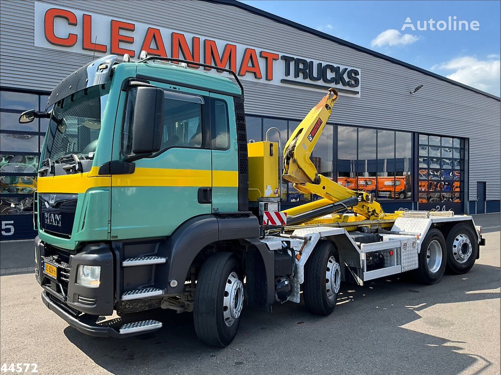 MAN TGS 35.440 8x2 Euro 6 Multilift 26 Ton haakarmsysteem kamion rol kiper