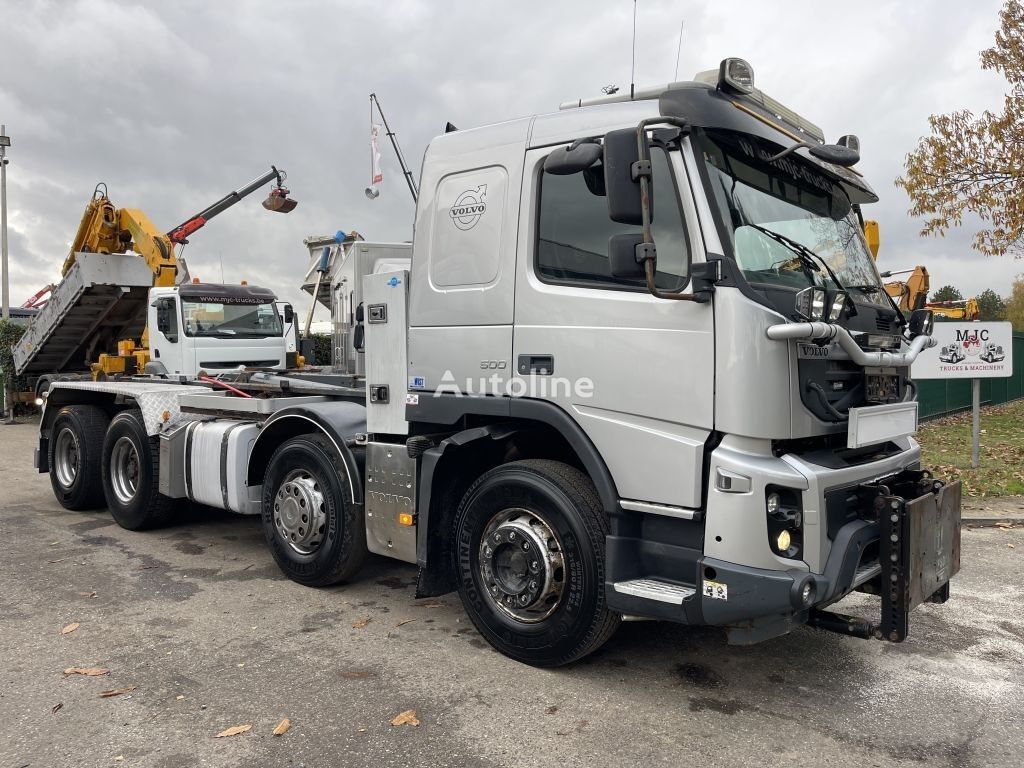 Volvo FMX 500 8x4 RETARDER - HAAKSYSTEEM / HOOKSYSTEM / ROLL-OFF / ABR kamion rol kiper