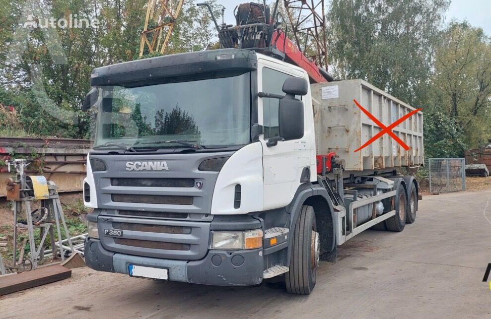 Scania P380 6x4 Full steel kamion rol kiper