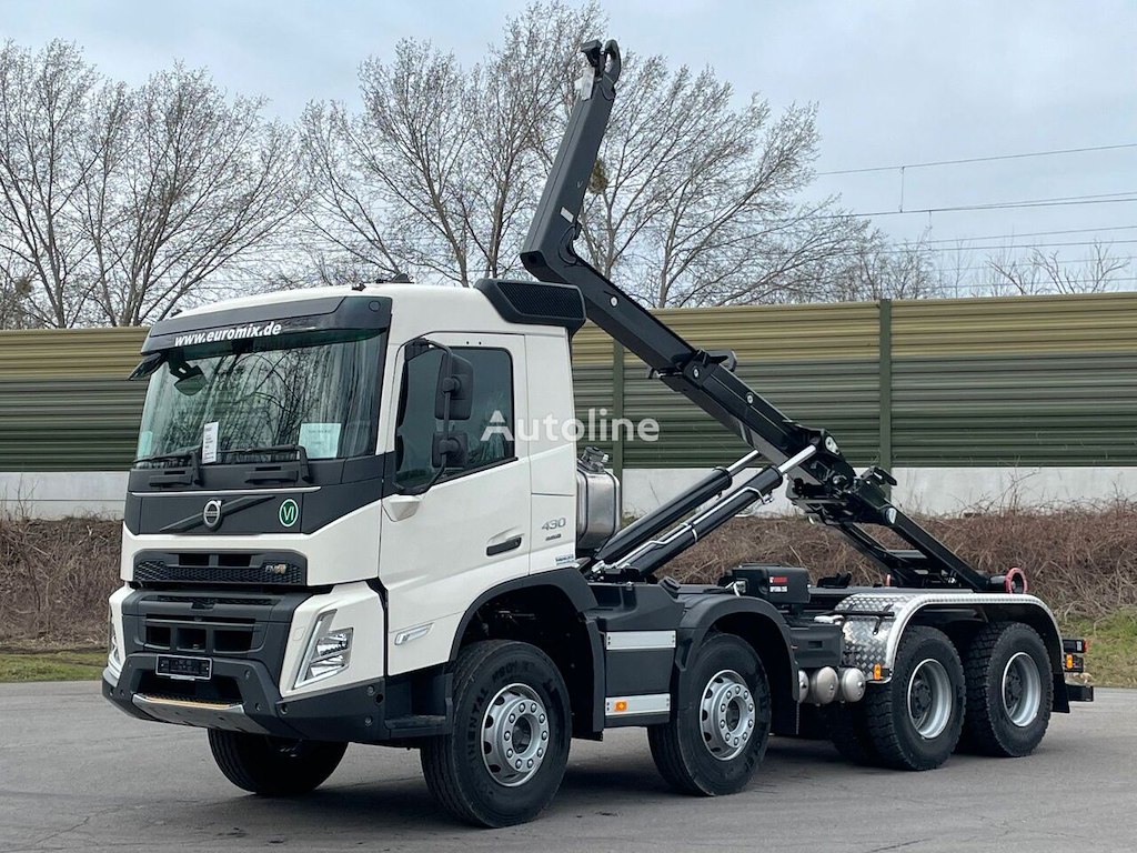 Novi Volvo FMX 460 8x4 Hiab MultLift Abrollkipper Euro6e kamion rol kiper