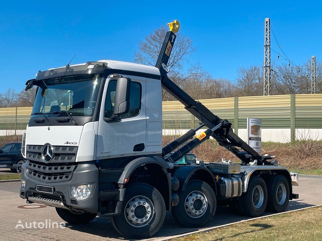 Novi Mercedes-Benz 4145 8x4 Hyva Euro6e kamion rol kiper