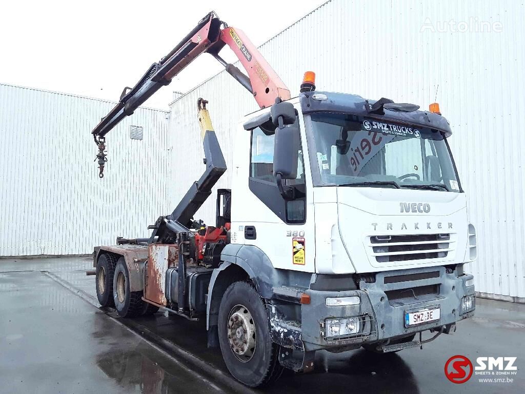 IVECO Trakker 380 Palfinger Pk15500 vozilo za prevoz kontejnera