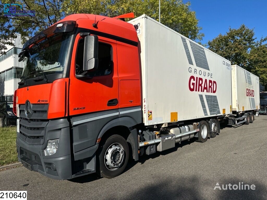 Mercedes-Benz Actros 2542 EURO 6, BDF, Combi vozilo za prevoz kontejnera