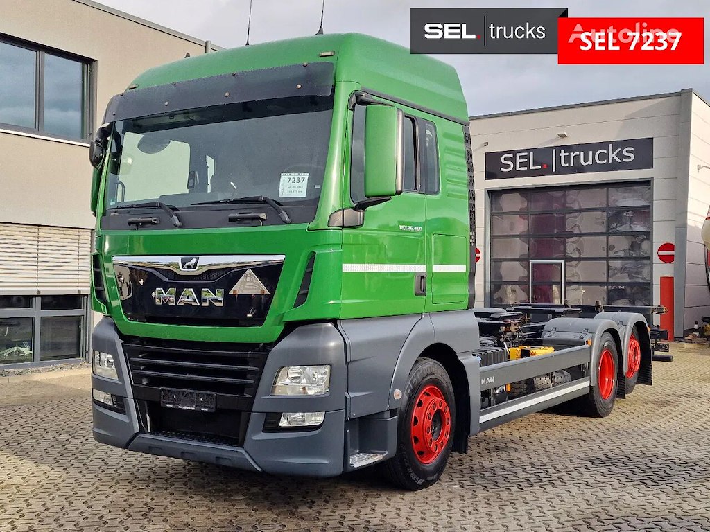 MAN TGX 26.460 6X2-2 LL ZF Intarder / Standklimaanlage / Navi / Lift vozilo za prevoz kontejnera