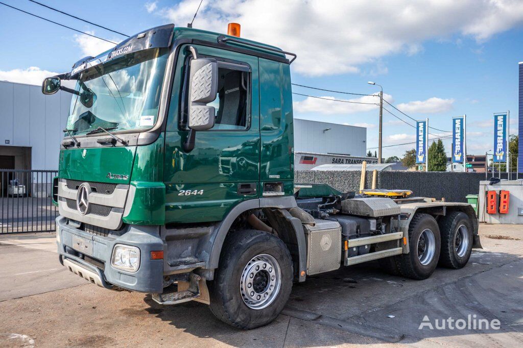 Mercedes-Benz ACTROS 2644 K-MP3-288 383 KM+TREKKER vozilo za prevoz kontejnera