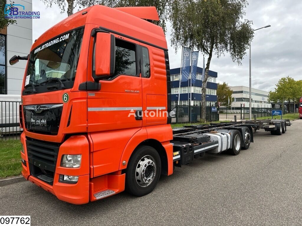 MAN TGX 24 420 EURO 6, Retarder, BDF, Combi vozilo za prevoz kontejnera