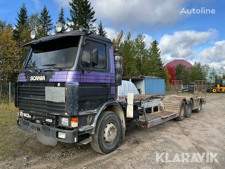 Prodaje se Scania Lastbil förer Scania Dunderbygge autotransporter na aukciji