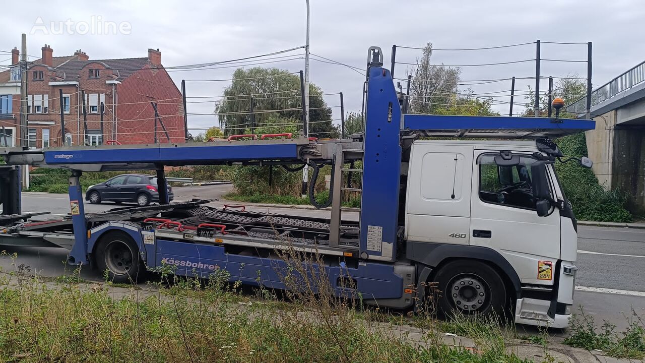 Volvo FM 460 autotransporter + prikolica autotransportera