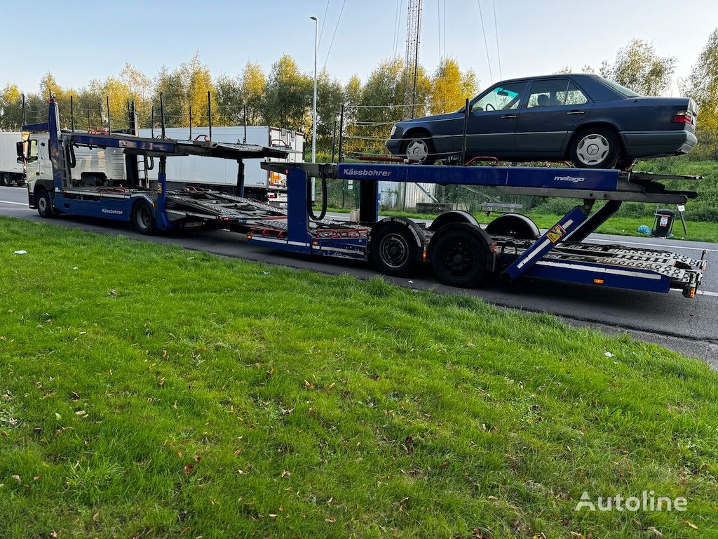 Volvo Fm460 autotransporter + prikolica autotransportera