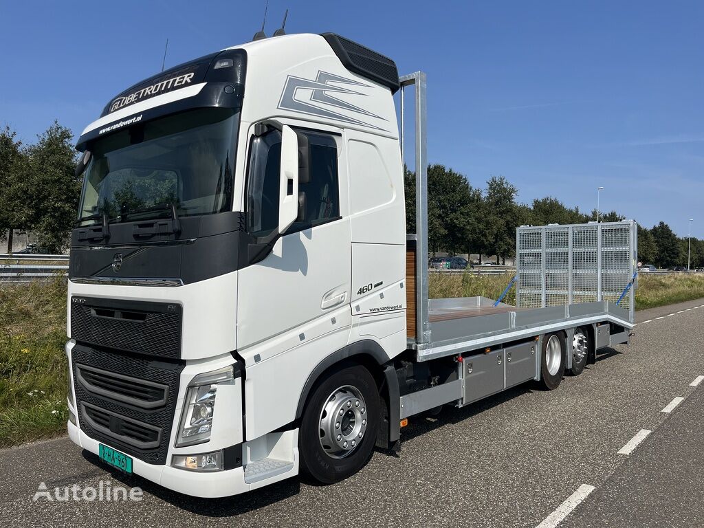 Volvo FM 460 Machine Transporter / Oprij Vrachtwagen 2017 / EURO 6 / autotransporter