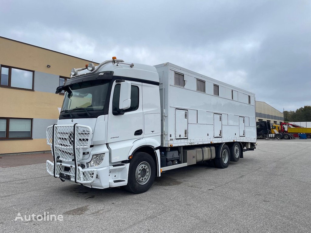 Mercedes-Benz Actros 2542 + 3 CHAMBERS + 2 FLOORS kamion za prevoz stoke