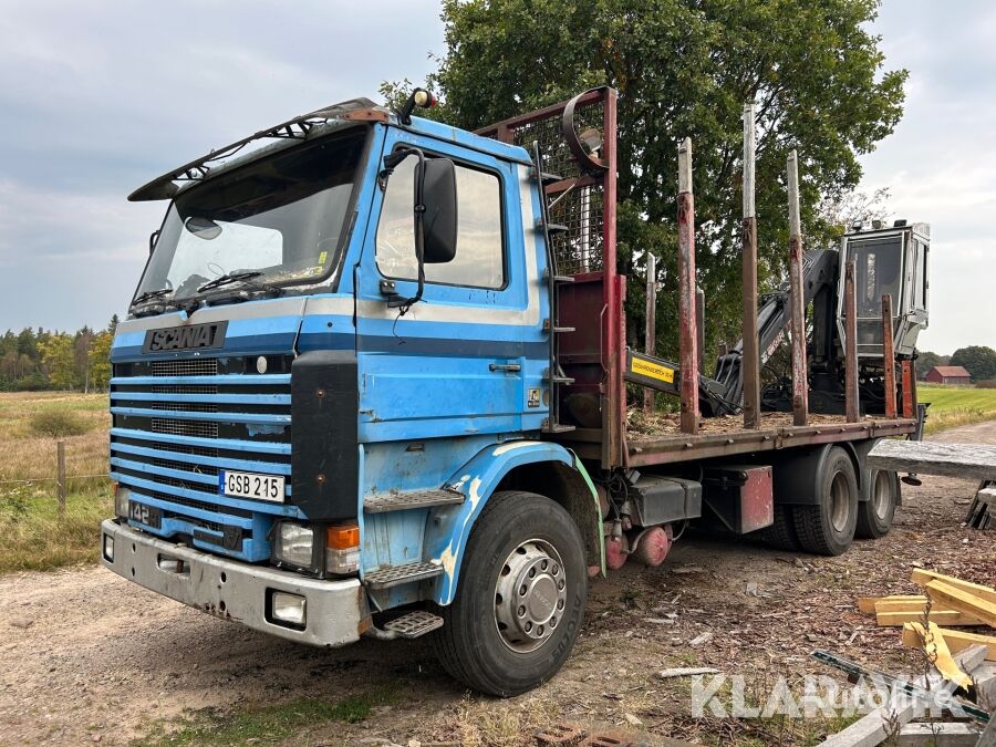 Prodaje se Scania 142 H kamion za prevoz drva na aukciji