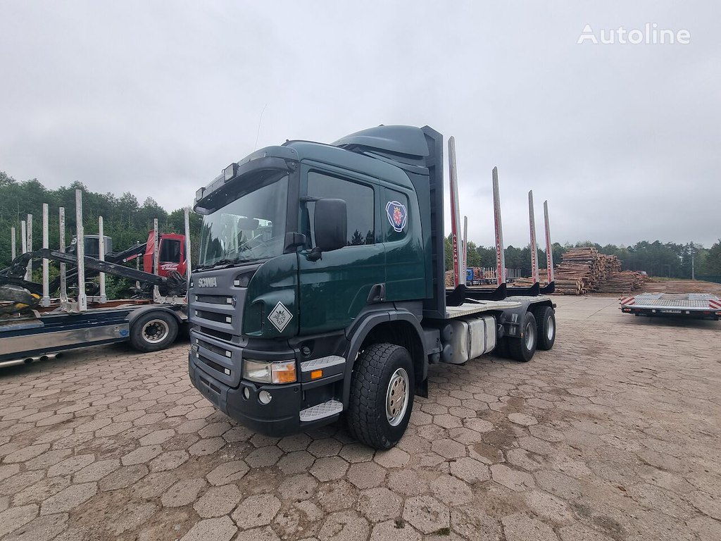 Scania P420 6X6 kamion za prevoz drva