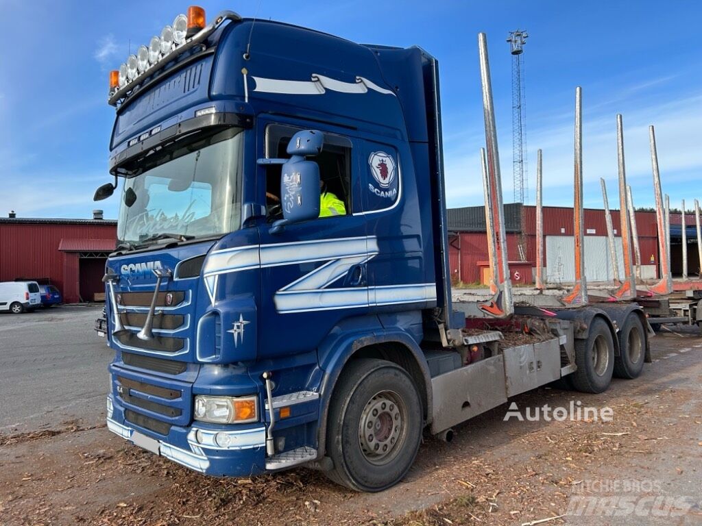 Scania R 480 LB kamion za prevoz drva