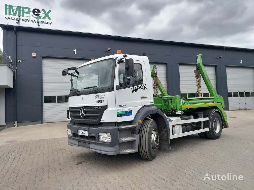 Mercedes-Benz Axorr 1829 - Meiller AK 10N kamion autopodizač kontejnera